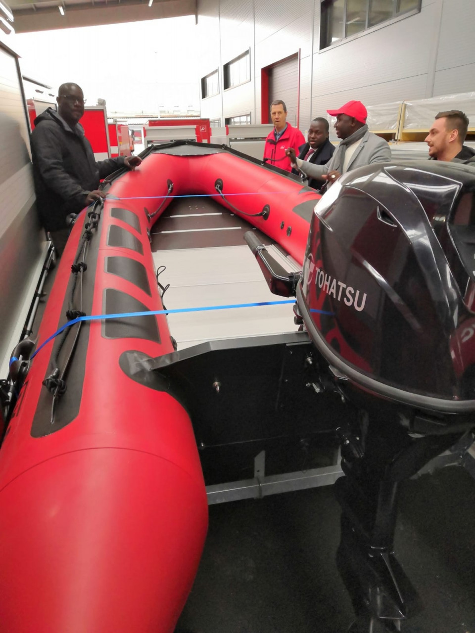 PRAS - FAT - Elevator of the TWR, firefighting vehicles, ambulances ...